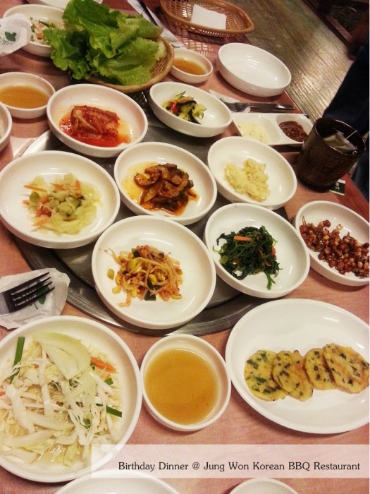 8.25 Birthday Dinner w Family @ Jung Won Korean BBQ Restaurant - by ...