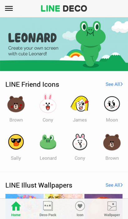 LINE DECO - by Kawazoeby Kawazoe